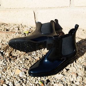 Shoes | New Waterproof Chelsea Rain Boot Ankle Booties | Poshmark